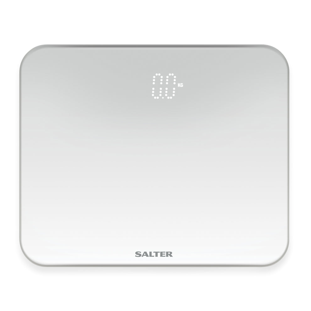 Salter Ghost Compact Bathroom Scale 180kg White – salterhome.com.au